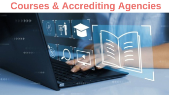 COURSES & ACCREDITING AGENCIES
